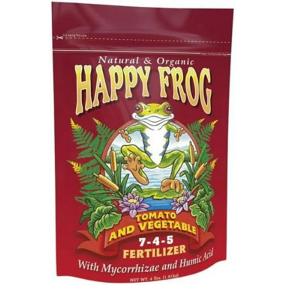 FoxFarm Happy Frog Tomato and Vegetable Fertilizer - For Vegetables and ...