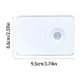 MMJ Motion Sensor Night Light 2 Pack 3.74x2.59x0.63in Rechargeable ...