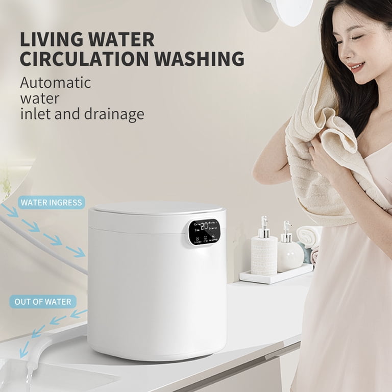 Travel Camping Washer Portable Washing Machine 15L With Spin Basket ...