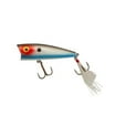 Rebel Pro Pop-R Plus Fishing Lure Hard bait Green Perch 2 1/2 in 1/4 oz ...