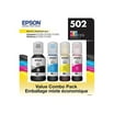 552 Ink Bottles Ecotank 6 Pack ET-8550 ET-8500 Replacement for Epson ...