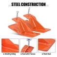 Tractor Bucket Protector, 2pcs Heavy Duty Steel Ski Edge Protector ...