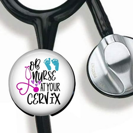 OB Nurse Stethoscope Tag Personalized,Nurse Doctor Stethoscope ID Tag ...