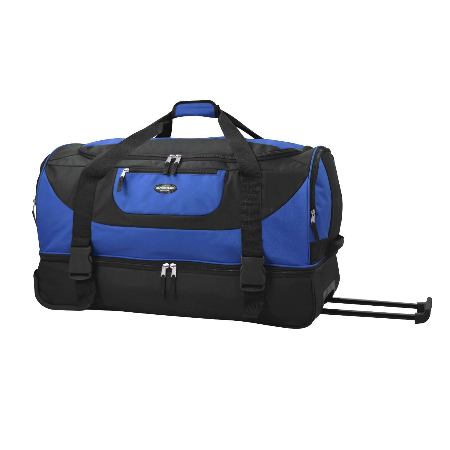 2-Section Drop-Bottom Rolling Duffel - Walmart.com