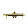 Brass Door Bell, Wired Front Doorbell Button, Traditional 4" Colonial ...