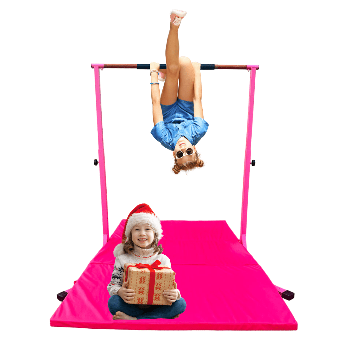 Click here for Gympros Gymnastics Bar With 6ft X 4ft Mat Home Gym... prices
