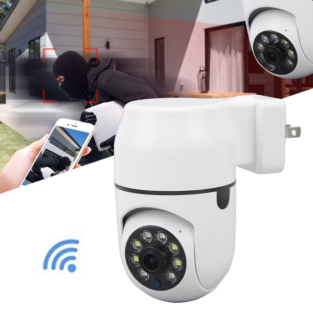 Cámara de Seguridad Inteligente ANGGREK A16 WiFi para Interiores 360 grados HD | Walmart en línea
