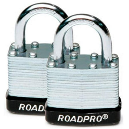 Roadpro RPLS-40-2 1.5Steel Lam Padlock Pr Keyed Alike | Walmart Canada