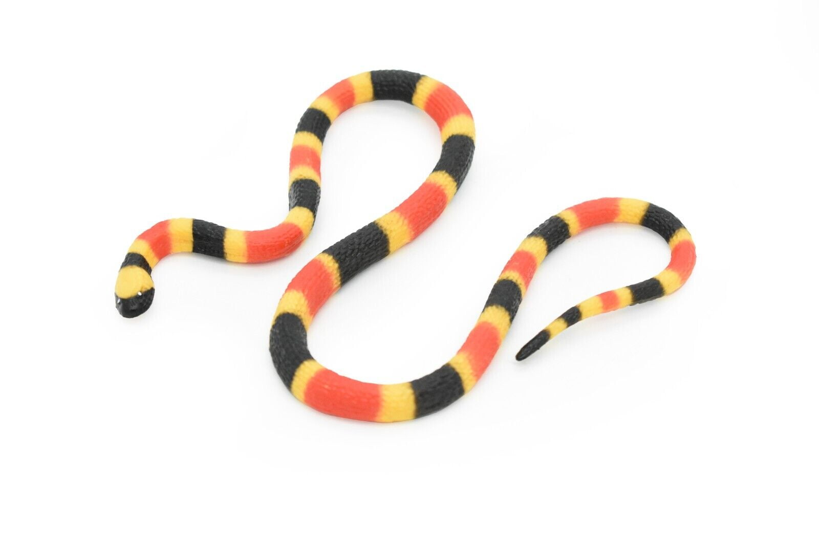 Coral Snake Toy, Very Realistic Rubber Figure, Model, Educational ...