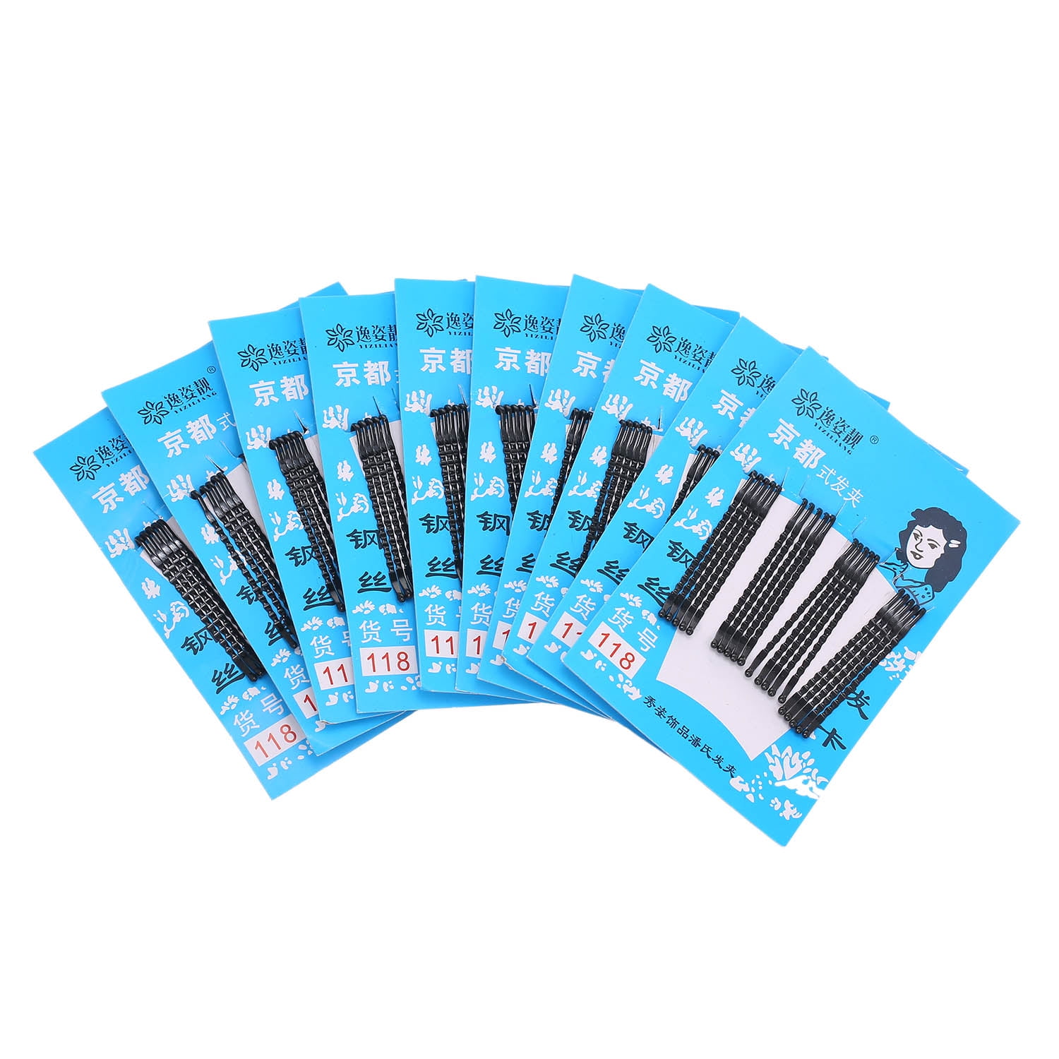 200pcs / 10 Pack Metal Hair Clips Bobby Pins 1.65'' Hair Pins ...