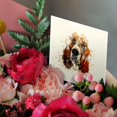 3drose, Cute Animal Dog Watercolor Illustration-beagle, 6 Greeting ...