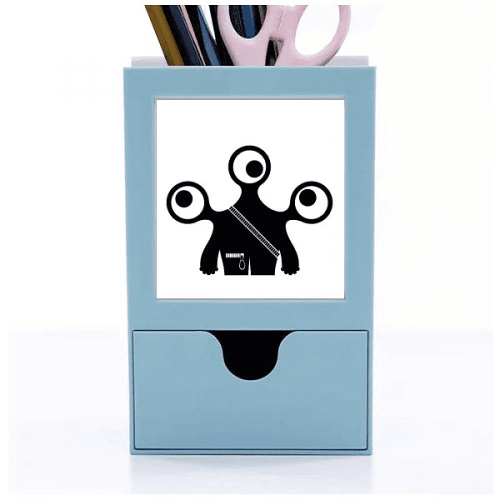 Universe Alien Monster Alien Desk Supplies Organizer Pen Holder Card ...