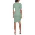 Calvin Klein Womens Jewel Neck Knee Length Midi Dress - Walmart.com