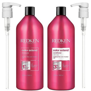 Redken Color Extend Shampoo and Conditioner Set for Color Treated Hair ...