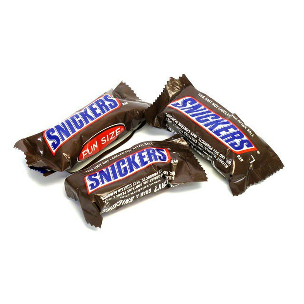 Snicker Original Fun Size, 20 Lb - Walmart.com - Walmart.com
