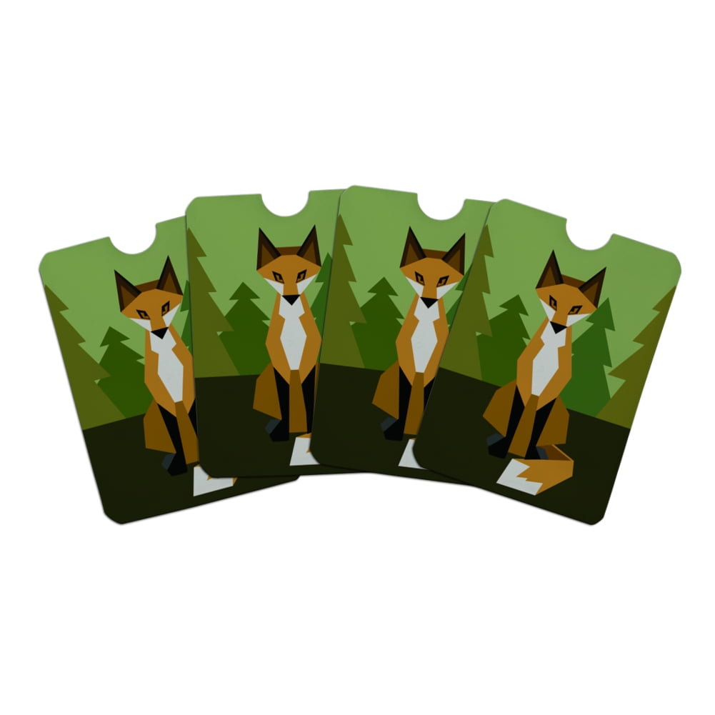 Fox Card Sleeves - Printable Cards