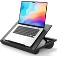 Tribesigns Small Portable Desk With Power Outlet, Height Adjustable ...