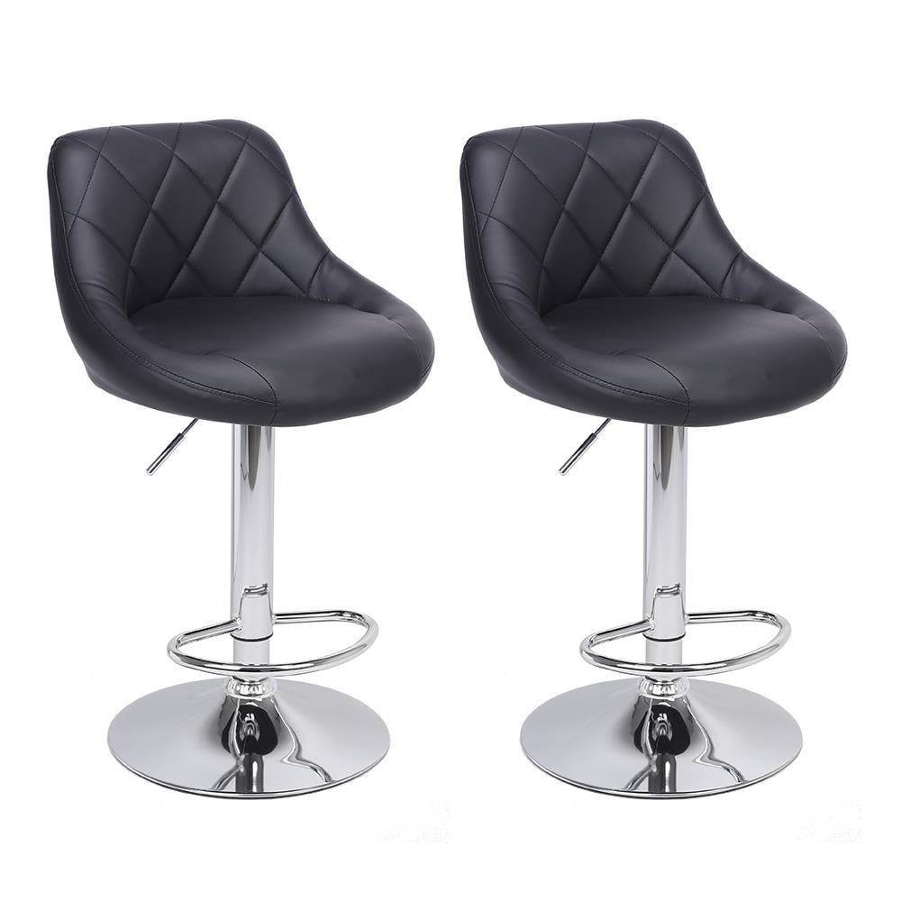 Zimtown Counter Height Bar Stools Set of 2 Barstools Swivel Stool ...