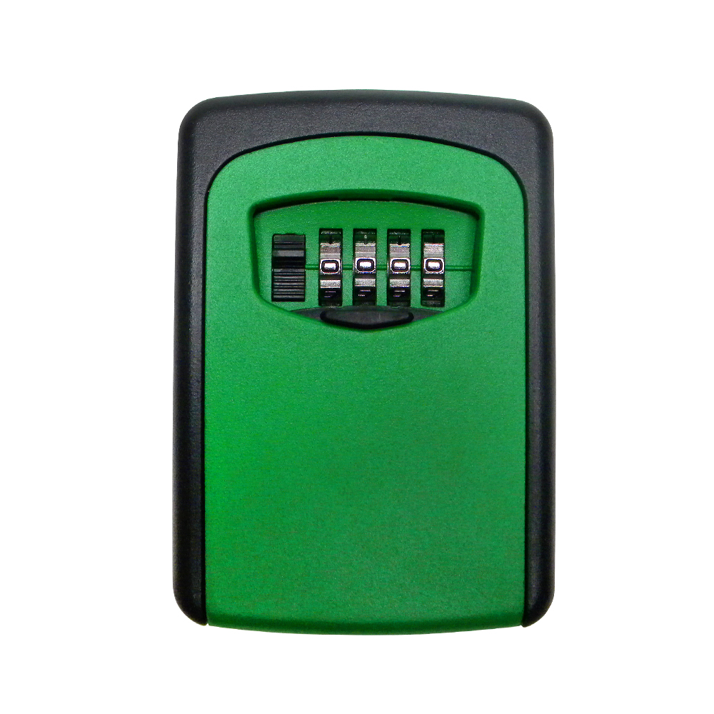 Wall Mounted Outdoor Key Storage Lock Box 4 Digit Combination Password Wall Mounted Outdoor Key Storage Lock Box 4 Digit Combination Password
