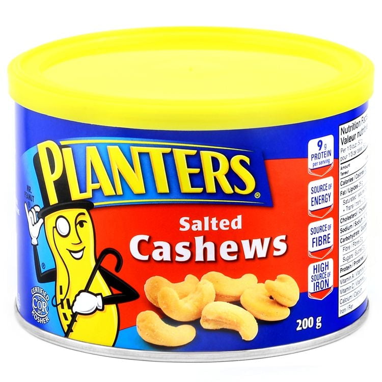 Click here for Planters Cashews  Roasted & Salted 200 G prices