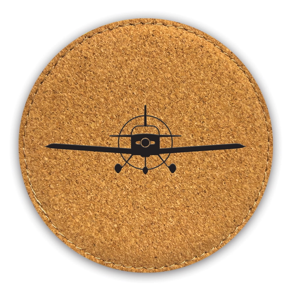 RV-7A Coaster Laser Engraved Leatherette - Round Coasters - Many Colors ...