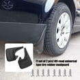 2pcs Heavy-Duty Rubber Mud Flaps for Car SUV, Front Rear Wheel Splash ...