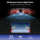 Haudio 10.1" Rotatable Touch Screen Car Stereo Single Din, Wireless ...