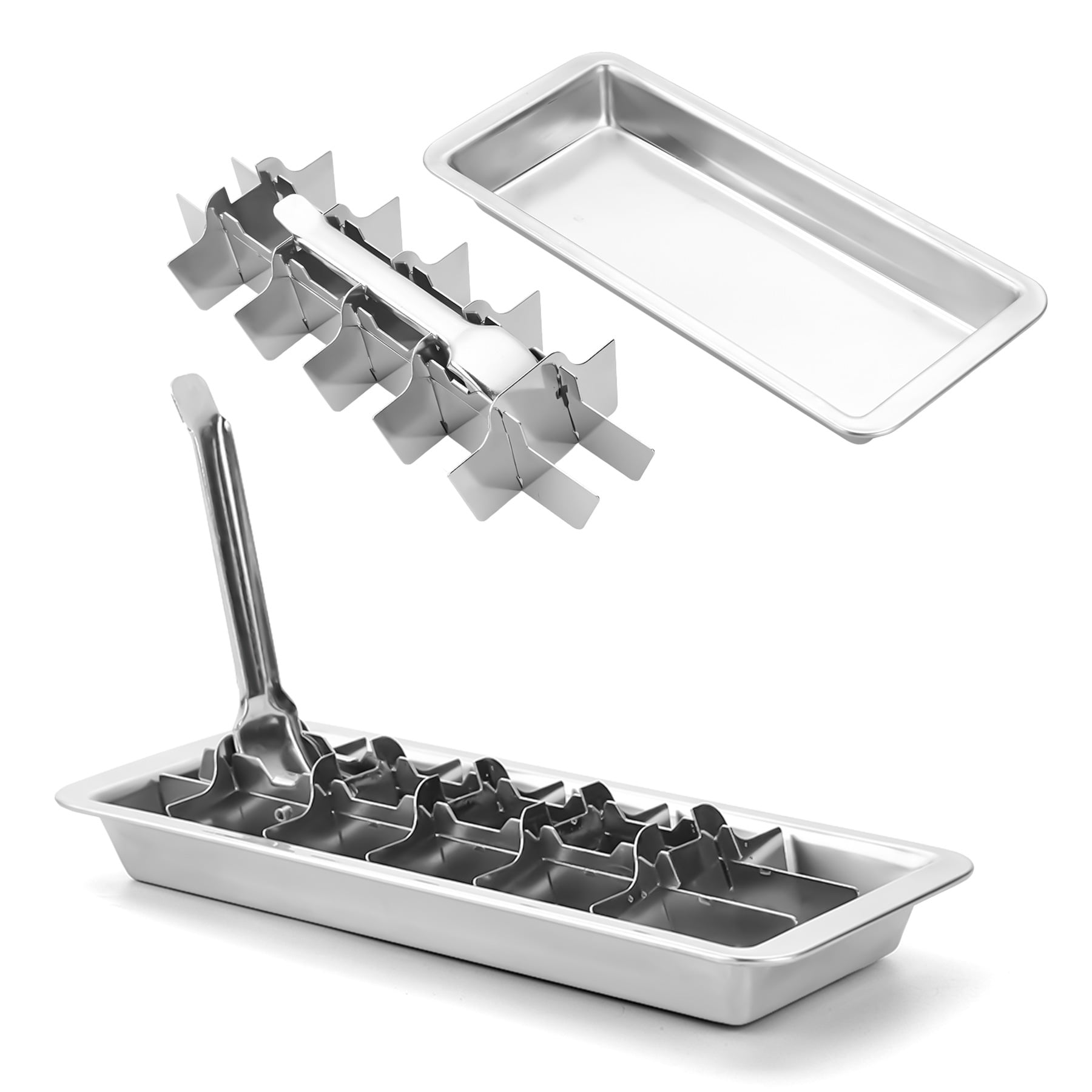 Click here for Topzoulun Stainless Steel Ice Cube Tray With 18 Sl... prices
