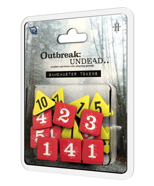 Outbreak Undead 2nd Ed Game Master's tokens (Other) - Walmart.com