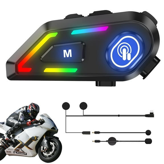 ASMAX F1 Motorcycle Helmet Bluetooth Intercom with Smart Voice Control ...