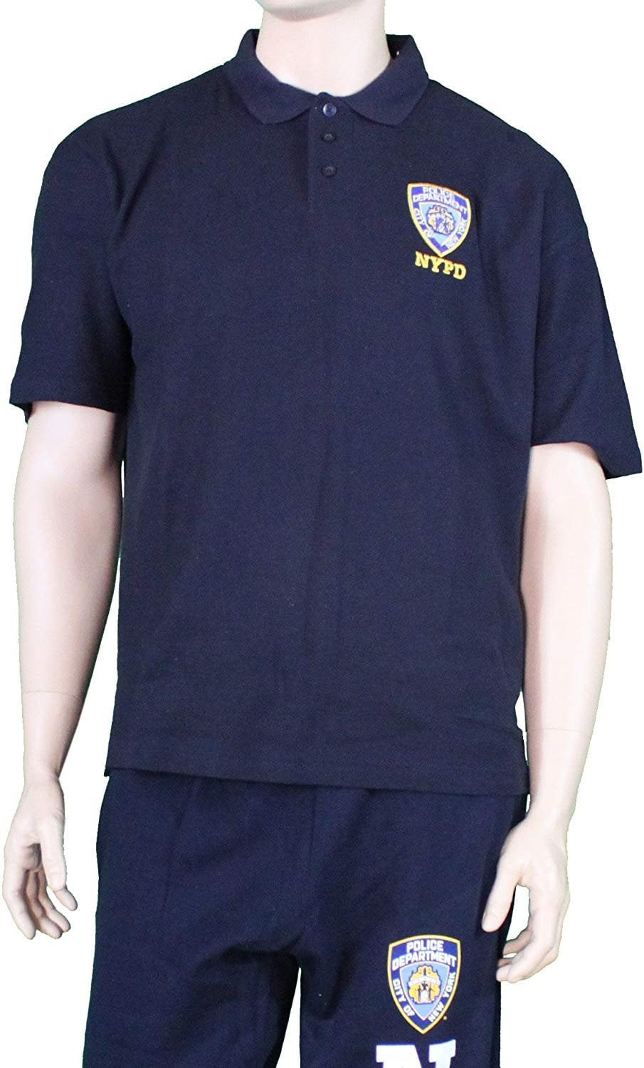 NYPD Official Embroidered Logo Polo Shirt Navy Xl - Walmart.com