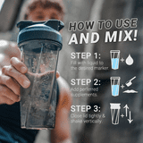 Helimix 2.0 Vortex 28 oz Mint Blender Shaker bottle - Walmart.com