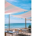 Black And Red Brush Sun Shade Sail 14'X18' Modern Art Classic UV Block ...