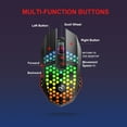 Wireless Gaming Mouse,RGB Mouse with 7 Programmable Buttons Ergonomic ...