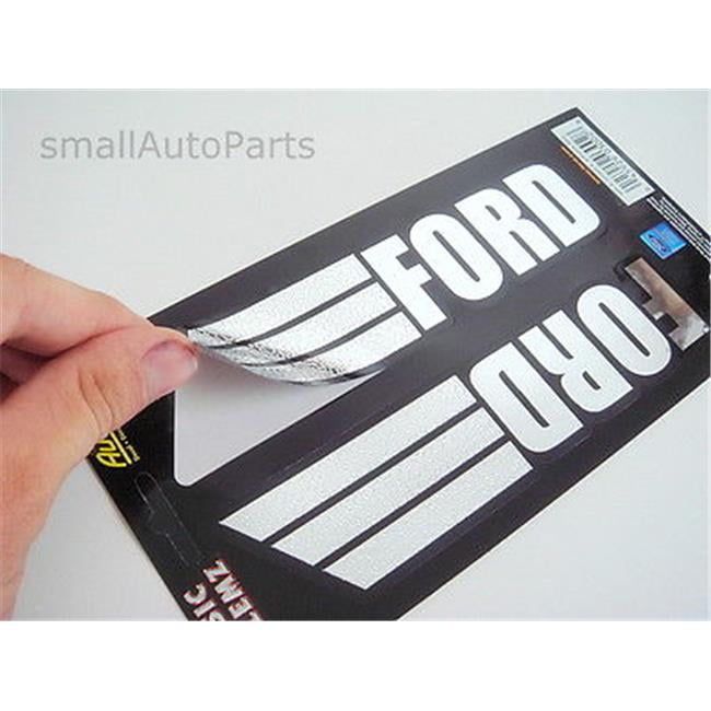 Chroma-Graphics Fender Chrome Vinyl Decals - Ford - Walmart.com