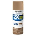 Nutmeg, Rust-Oleum American Accents 2X Ultra Cover Satin Spray Paint ...