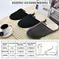 LORDFON Mens House Slip-On Slippers Warm Winter Indoor Slippers for Men ...