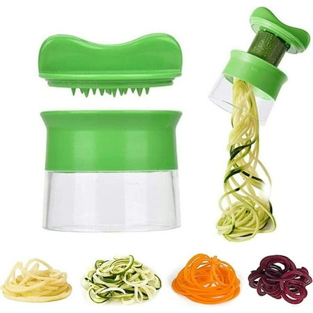 Spiral Vegetable Cutter, Vegetable Spaghetti Spiralizer Manual ...
