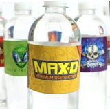 Prime Party Labels, Monster Jam Water Bottle Decorations – 8.5" x 2 ...