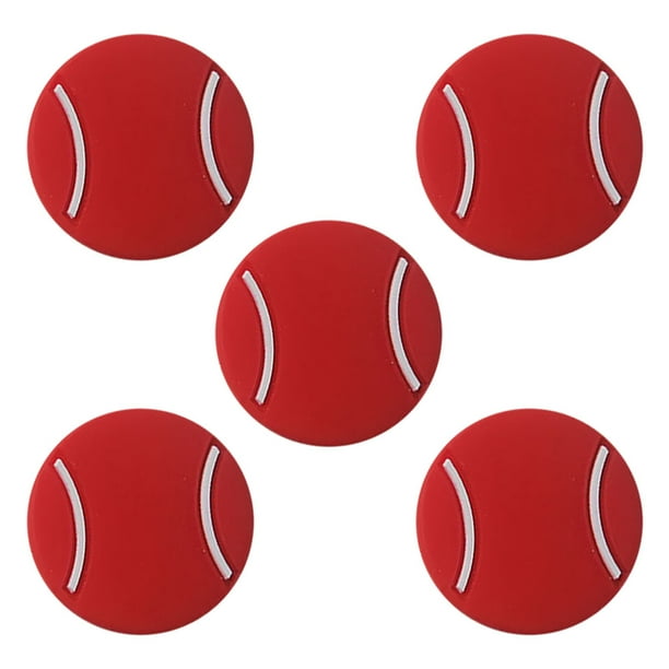 5 Pieces Tennis Rackets Shock Absorber Dampeners Anti-vibration ...