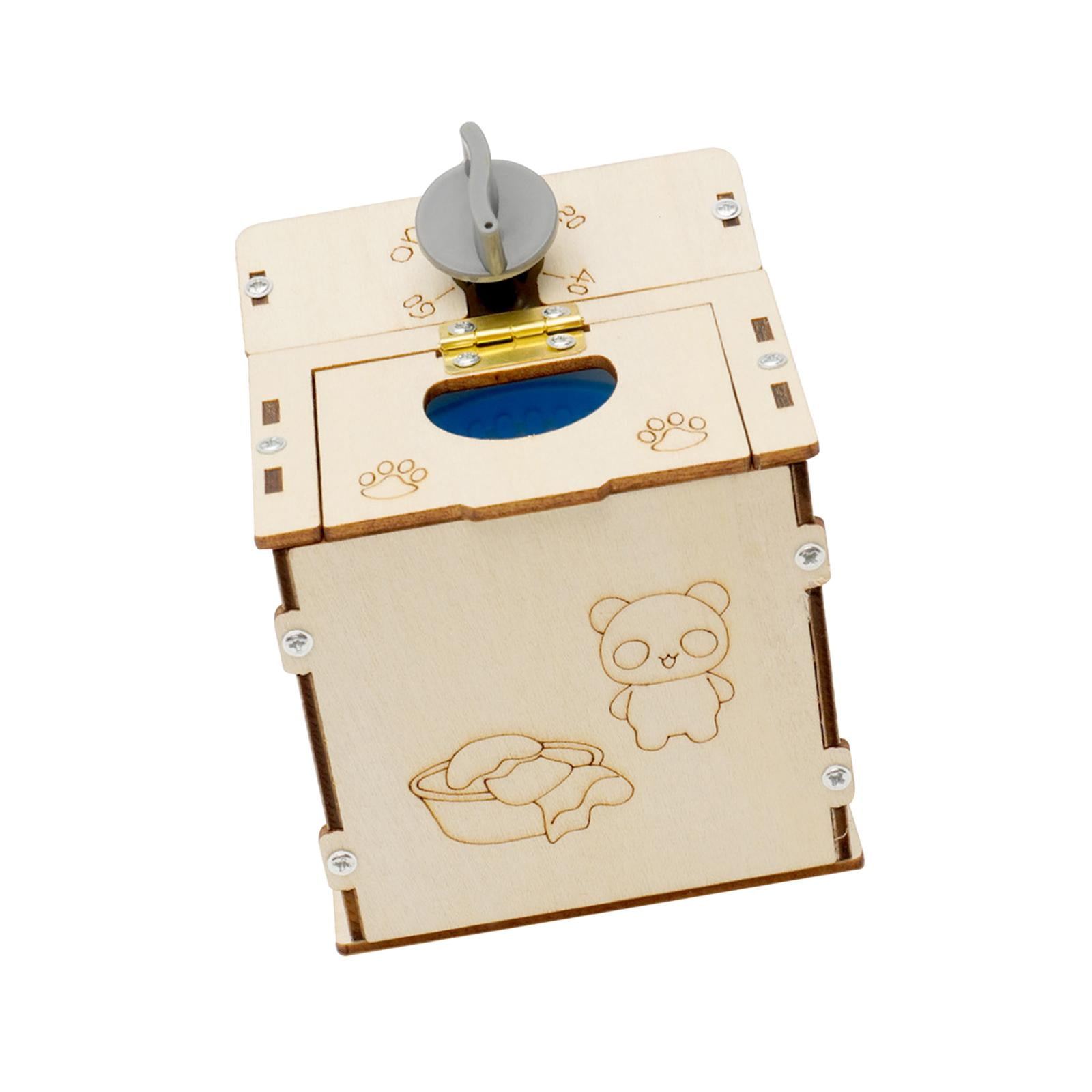 Wooden Washing Machine,DIY Wooden Science Experiment Equipment,Wooden ... Wooden Washing Machine,DIY Wooden Science Experiment Equipment,Wooden ...