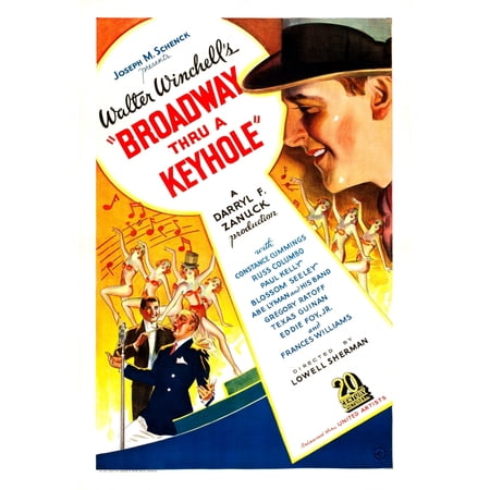 Broadway Thru A Keyhole Us Poster Art Top: Walter Winchell; Bottom From ...