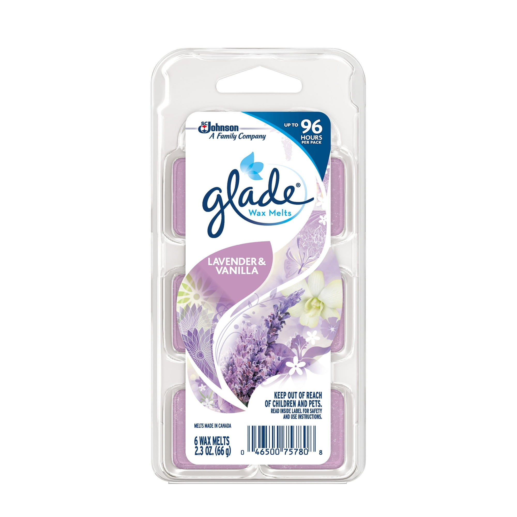 Click here for Glade Wax Melt Refill  Lavender And Vanilla 6 Coun... prices