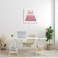 Stupell Pink Book Stack Fashion Handbag Canvas Art, 24 x 1.5 x 24 ...