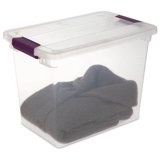 Clear-View Storage Containers-27 Quart - Walmart.com