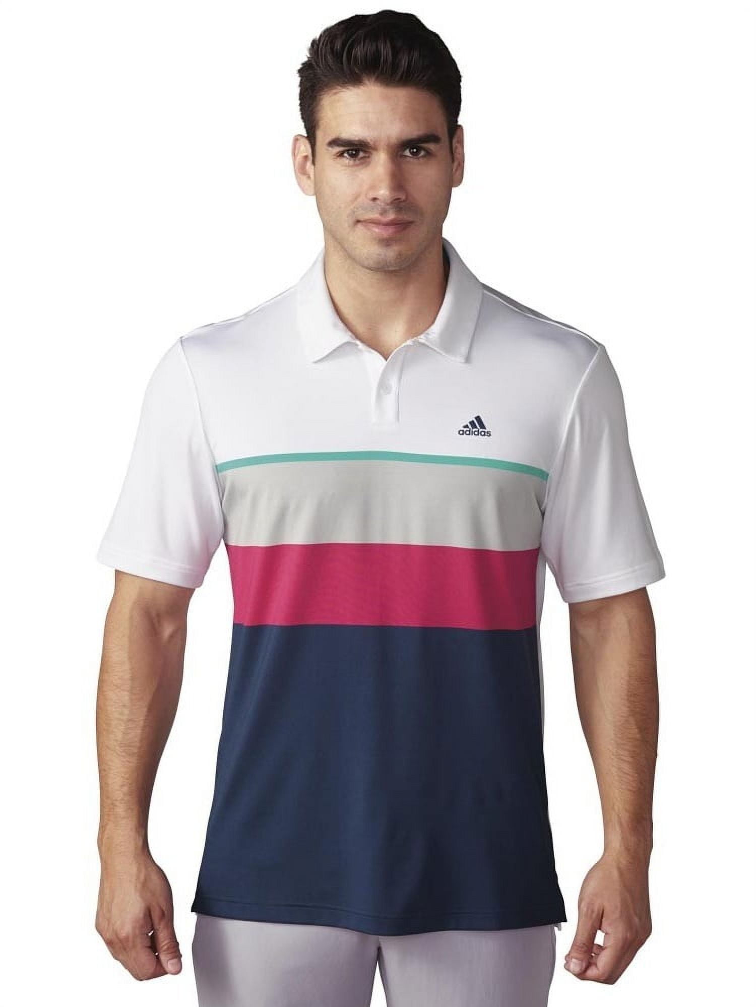 Adidas Climacool 3-Stripes Shoulder Polo - Walmart.com