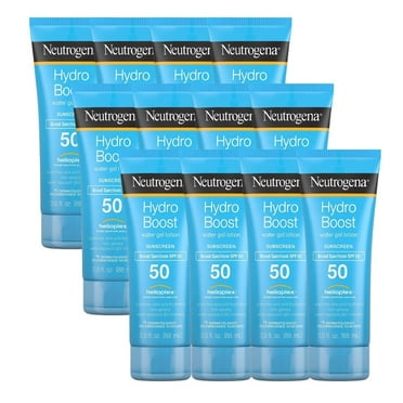 Neutrogena Hydro Boost Gel Moisturizing Sunscreen Lotion with Broad ...
