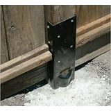 Simpson Strong-Tie E-Z Mender, 4x4 Post Repair Bracket, Black Finish, 2 ...