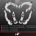 A-Premium Set of 6 Front Upper Lower Control Arm with Ball Joint ...