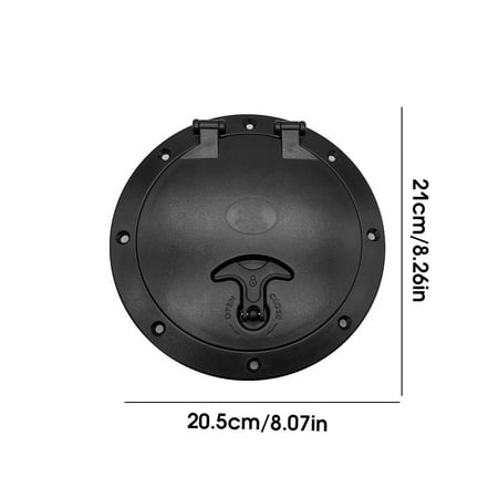6-inch Access Hatch Round Detachable Sun-proof Deck Sport Opening Beach ...